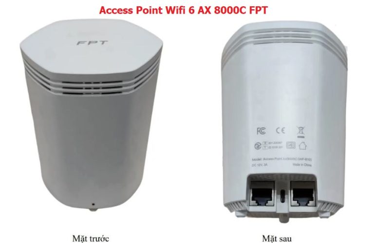 Chi tiết về Access Point Wifi 6 AX 8000C FPT - Mạng FPT